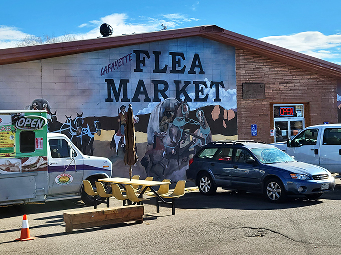 Local art meets local treasures in this Lafayette spot where community spirit shines through every display.