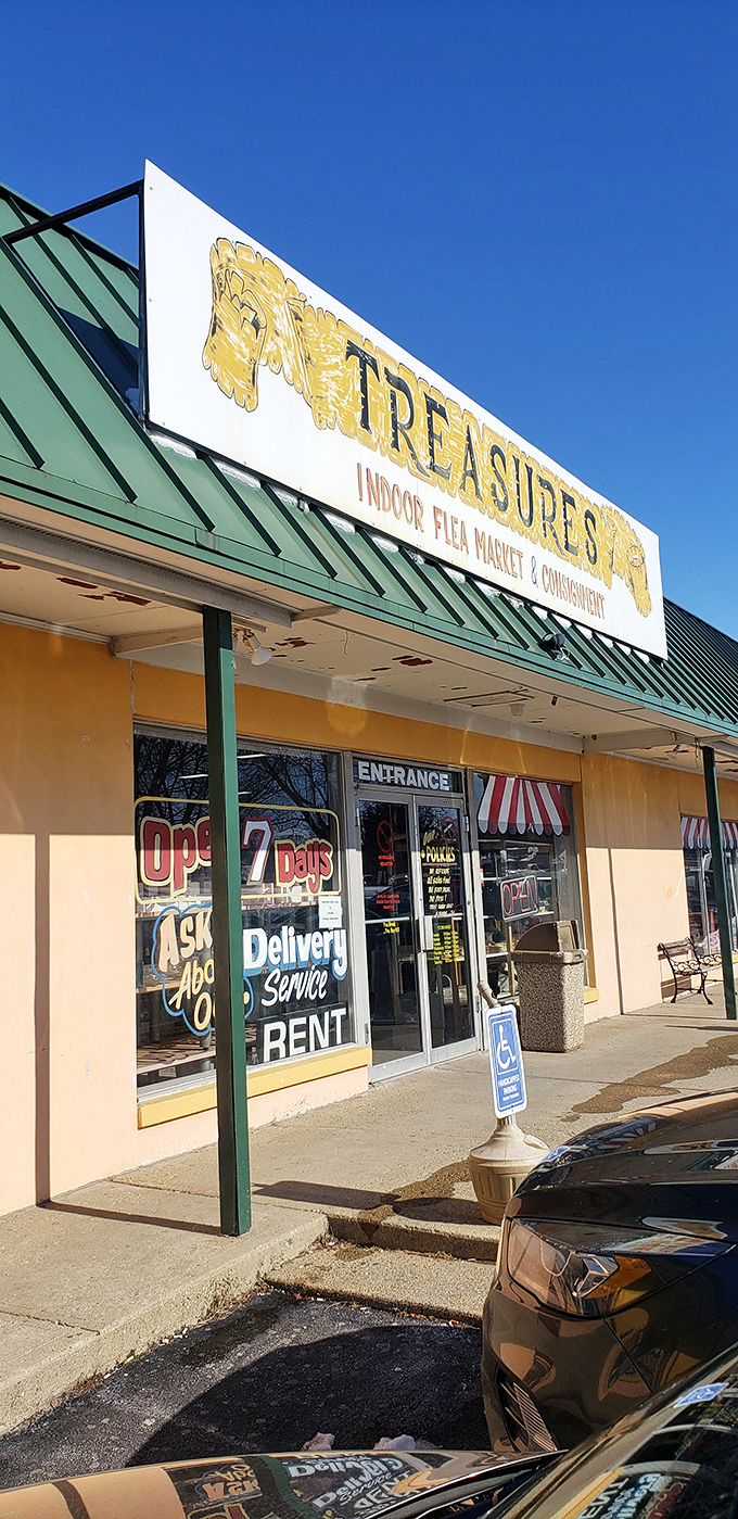 Professional displays and clear signage make this indoor market a pleasure to explore thoroughly.