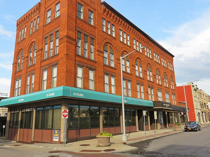 Utica's historic downtown buildings whisper stories of prosperity that today's visitors can still afford to experience firsthand.