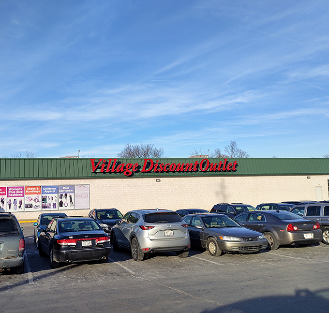 Under the green roof lies a no-frills wonderland where budget-conscious shoppers become treasure hunters extraordinaire.