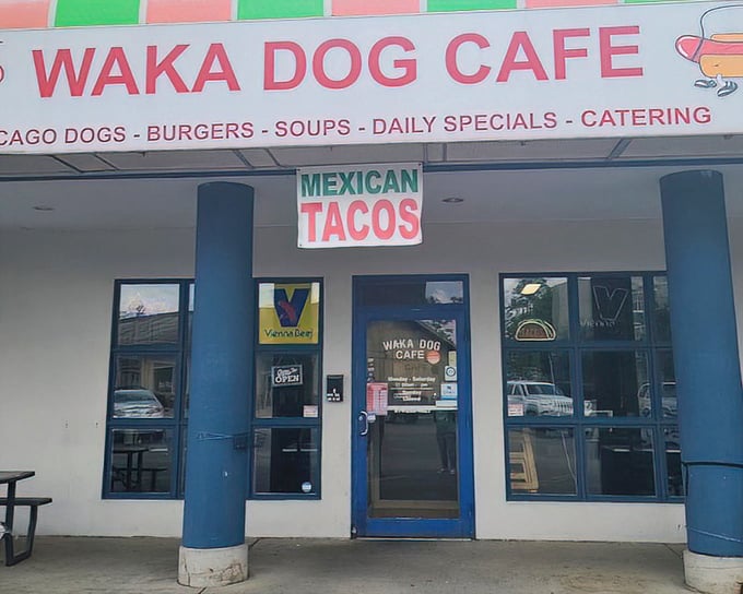 "Mexican Tacos" meets Chicago dogs - Waka Dog Cafe proves culinary borders are meant to be crossed.