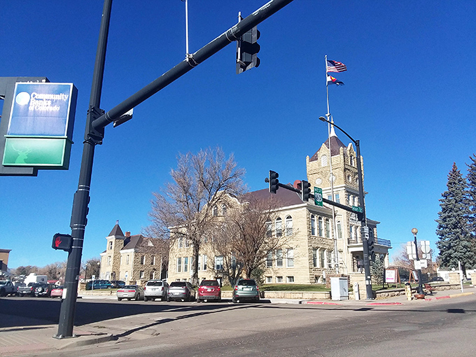 Walsenburg's courthouse square embodies small-town America, where civic pride meets mountain valley beauty perfectly.