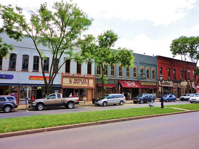 Picture-perfect streets invite leisurely exploration where every corner reveals another charming surprise waiting to be discovered.