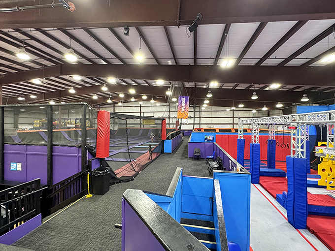 Inside Altitude, an obstacle course that makes you grateful for Medicare while the younger generation bounces with the energy we all once had.