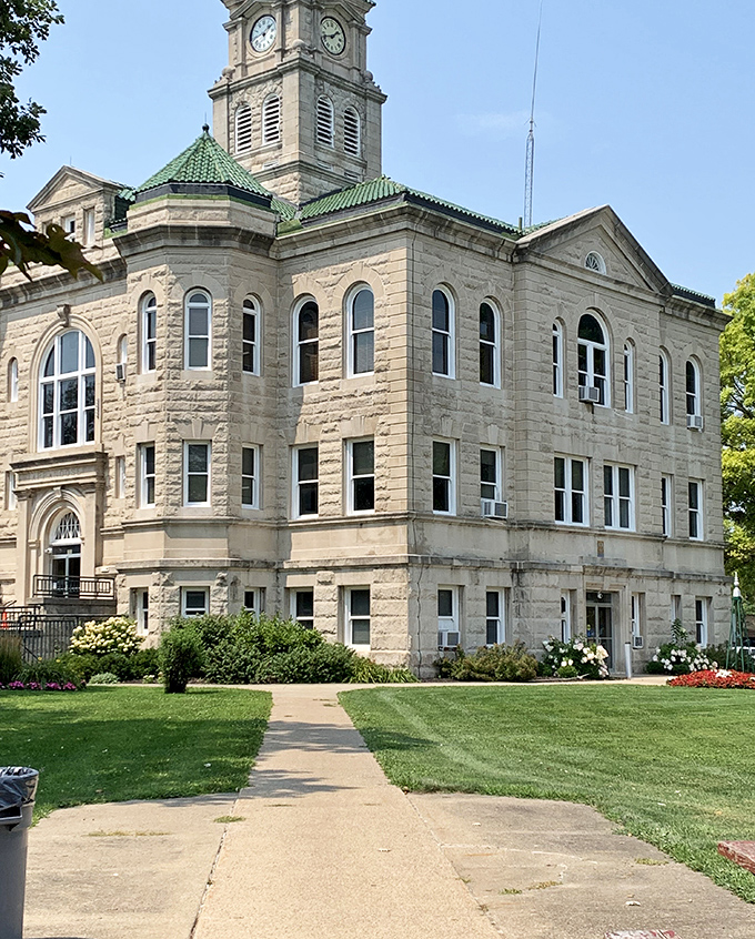 Centerville's courthouse isn't just gorgeous—it's where property taxes remain refreshingly reasonable. That clock tower has witnessed decades of fiscal responsibility.