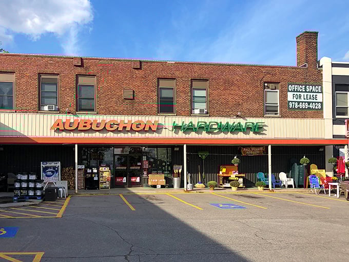 Aubuchon Hardware isn't just a store&mdash;it's Berlin's unofficial community center where home projects begin and neighborly advice flows freely.