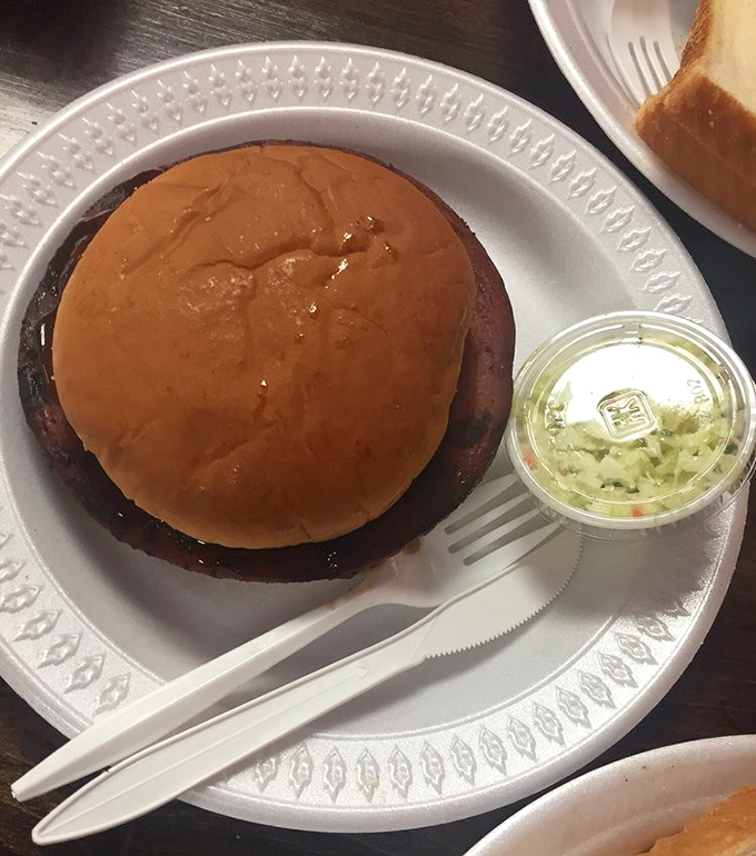 The BBQ bologna sandwich&mdash;proof that even lunch meat can achieve greatness when shown proper respect in a Memphis smokehouse.