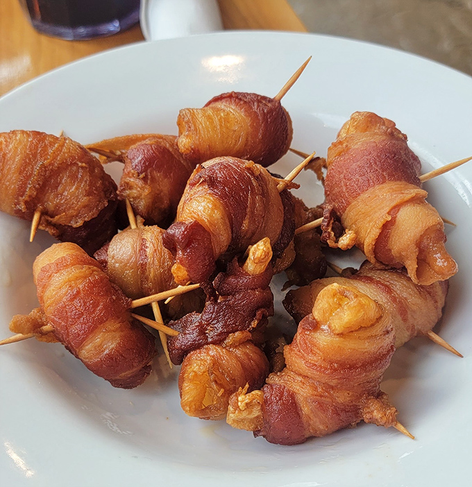 Bacon-wrapped anything is good, but bacon-wrapped shrimp? That's what food scientists call "hitting the jackpot of deliciousness."