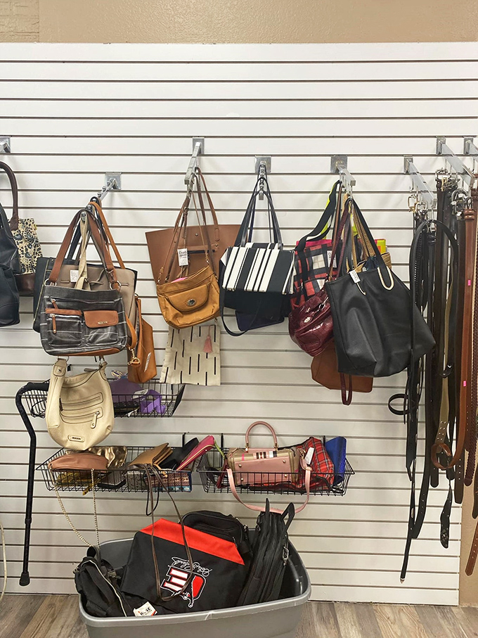 Handbag hunters, prepare to pounce! Designer labels mingle with vintage classics, all priced less than your last dinner delivery order.
