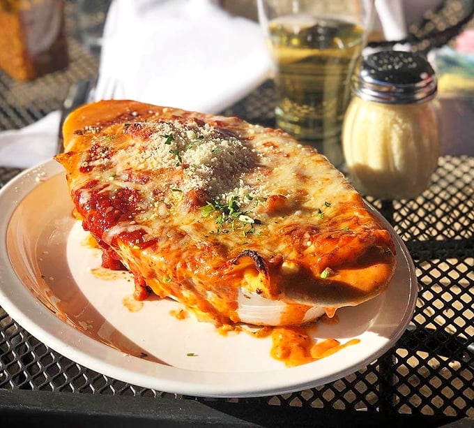 This isn't just lasagna&mdash;it's a geological wonder with layers of pasta, sauce, and cheese that would make any Italian nonna weep with pride.