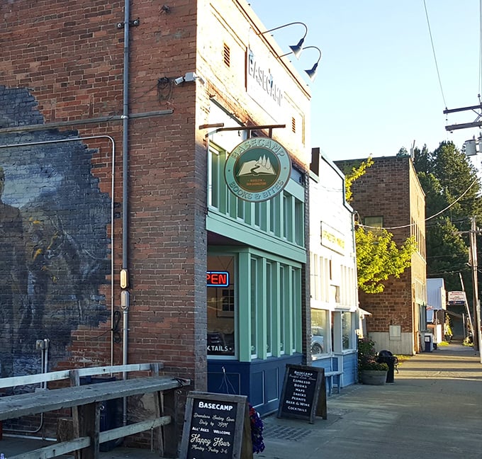 Basecamp Books and Bites brilliantly combines two essential food groups: literature and coffee, housed in a lovingly restored brick building.