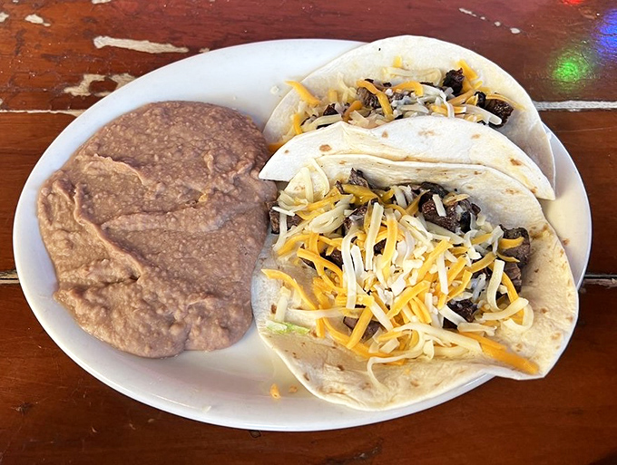 These tacos don't need Instagram filters&mdash;they're naturally photogenic with that perfect cheese-to-filling ratio that makes you order "just one more."