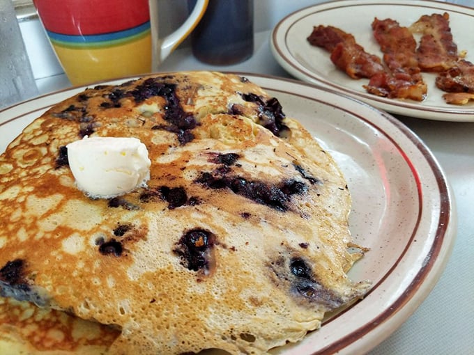 These blueberry pancakes burst like tiny flavor bombs, turning ordinary morning into pure breakfast bliss.