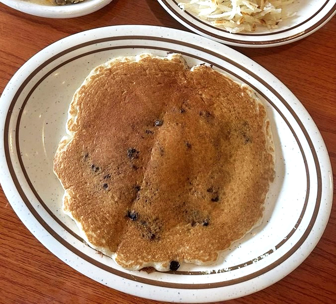 This blueberry pancake isn't just breakfast, it's edible nostalgia&mdash;the kind that makes you wonder why you ever bothered with cereal.