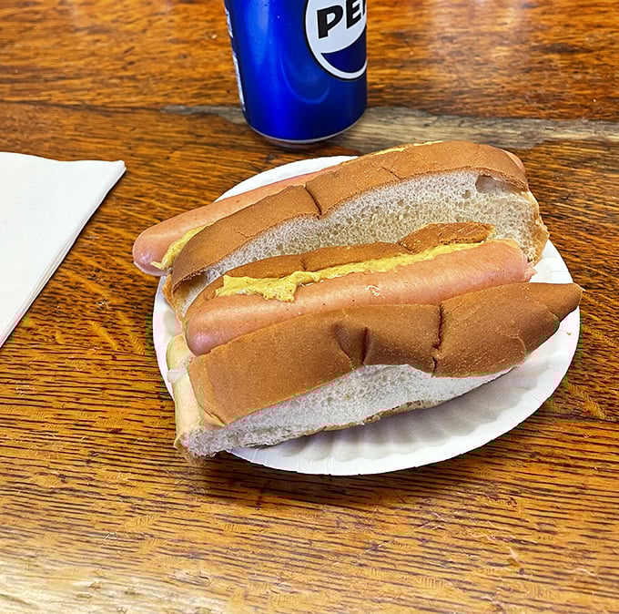 The hot dog that launched a thousand memories. Casey's famous steamed dogs with mustard are simplicity perfected.