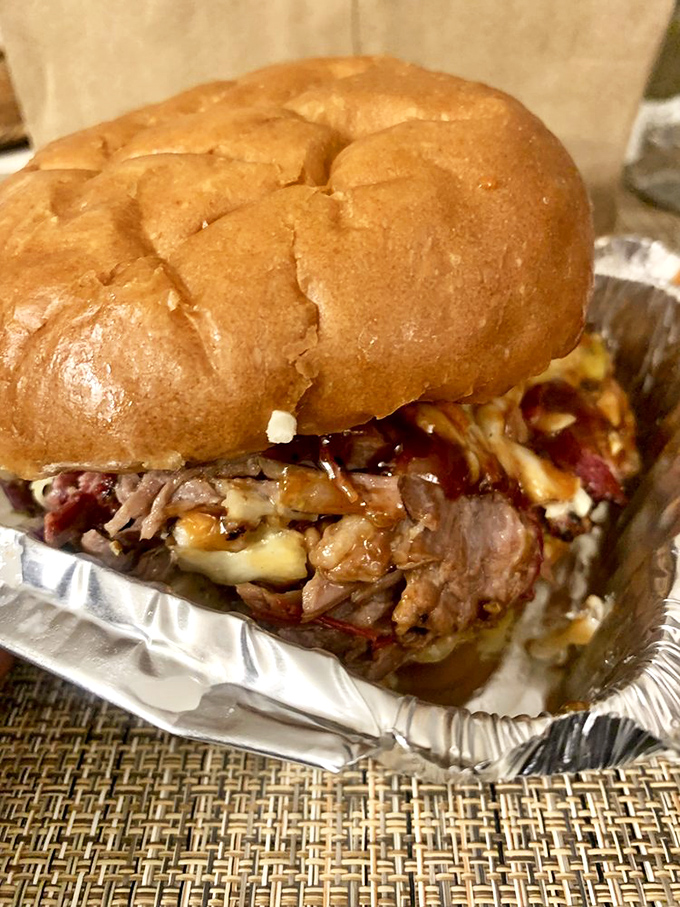 The Brisket Reuben proves that sometimes mixing traditions creates something even better than the originals ever imagined.