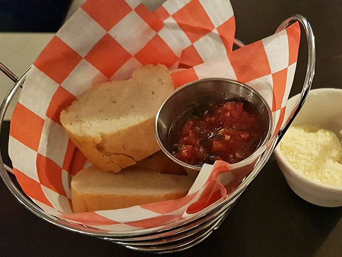 Fresh bread and chunky tomato bruschetta &ndash; the opening act that deserves a standing ovation before the main performance even begins.