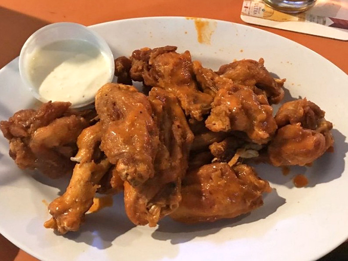 These buffalo wings aren't just a side show &ndash; they're crispy, saucy supporting actors that deserve their own standing ovation.