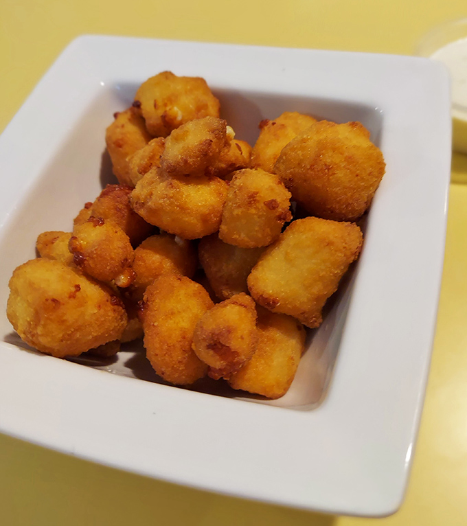 These cheese curds aren't just fried&mdash;they're transformed into golden nuggets of happiness that squeak their way into your heart.