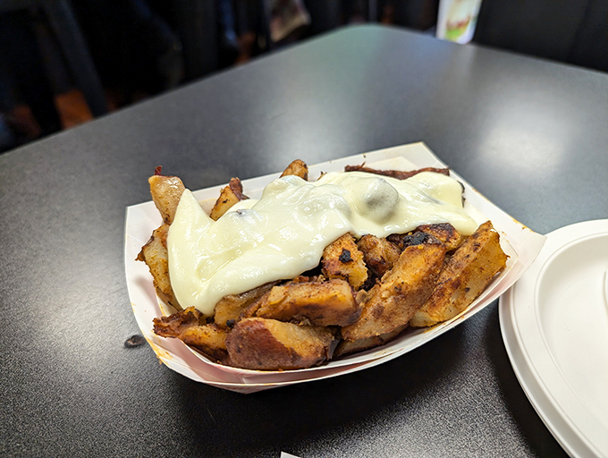 Cheese fries that don't apologize for their indulgence&mdash;the kind that make you forget you ever knew what cholesterol was.