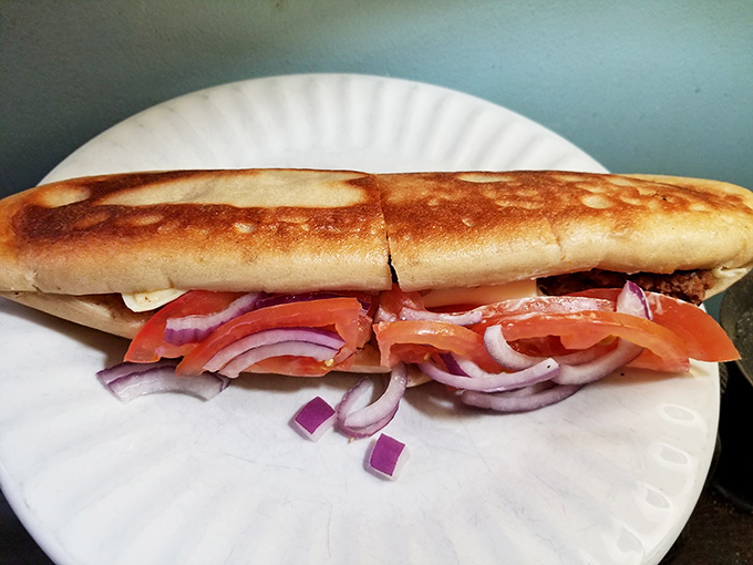 This sub isn't trying to win beauty contests&mdash;it's winning taste buds. Fresh veggies and hearty fillings make this sandwich a lunchtime champion.