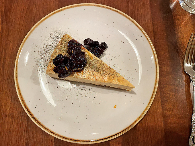 This delicate slice of cheesecake topped with plump berries is proof that French desserts don't need to be complicated to be extraordinary.