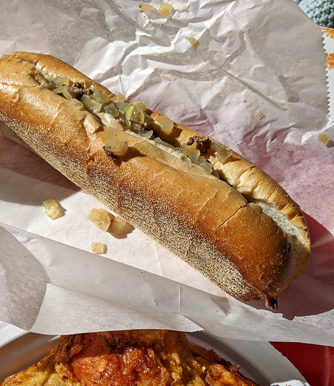 This isn't just a cheesesteak&mdash;it's Pennsylvania comfort wrapped in bread, where every bite tells you to slow down and savor.