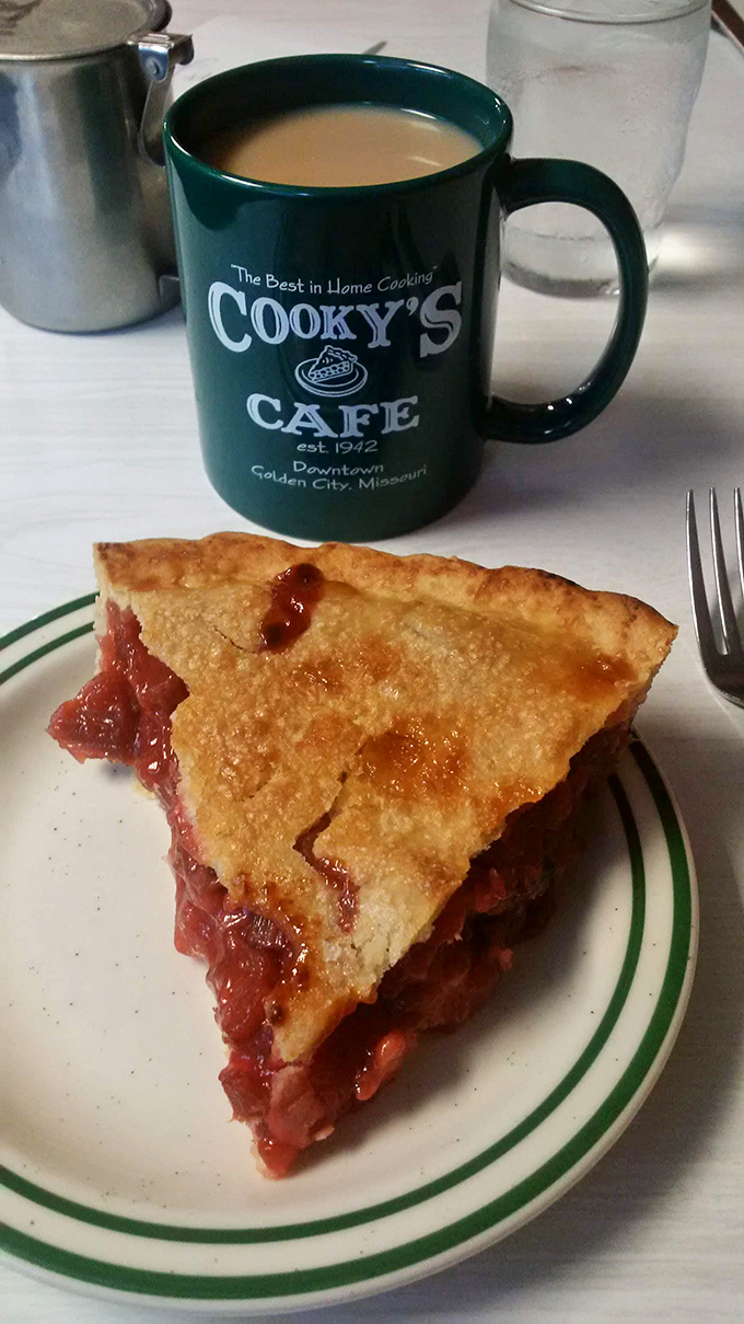 That lattice crust and ruby-red filling prove fruit pie still holds its own in the dessert championship.