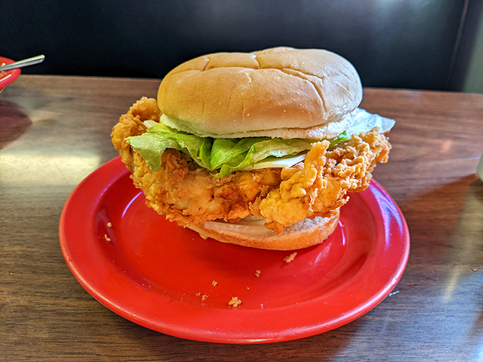 Golden-fried perfection that makes you wonder why anyone ever thought chicken needed to be fancy.