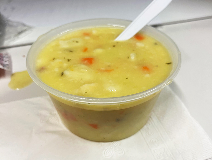 Chicken dumpling soup that warms you right up, perfect for Cleveland winters or any Tuesday that needs improving.