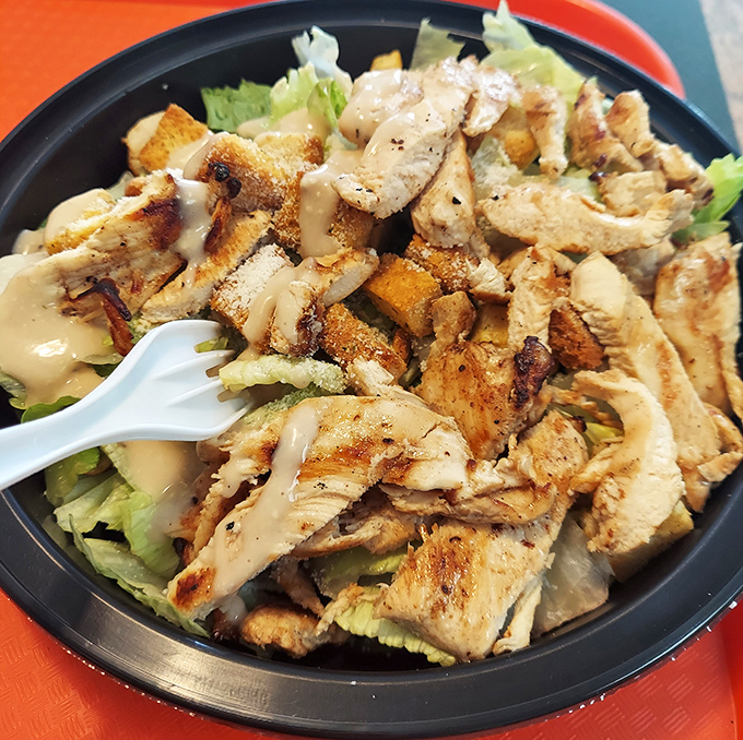 This chicken Caesar salad proves Little Anthony's isn't just about pizza and wings &ndash; it's a full-fledged flavor destination.
