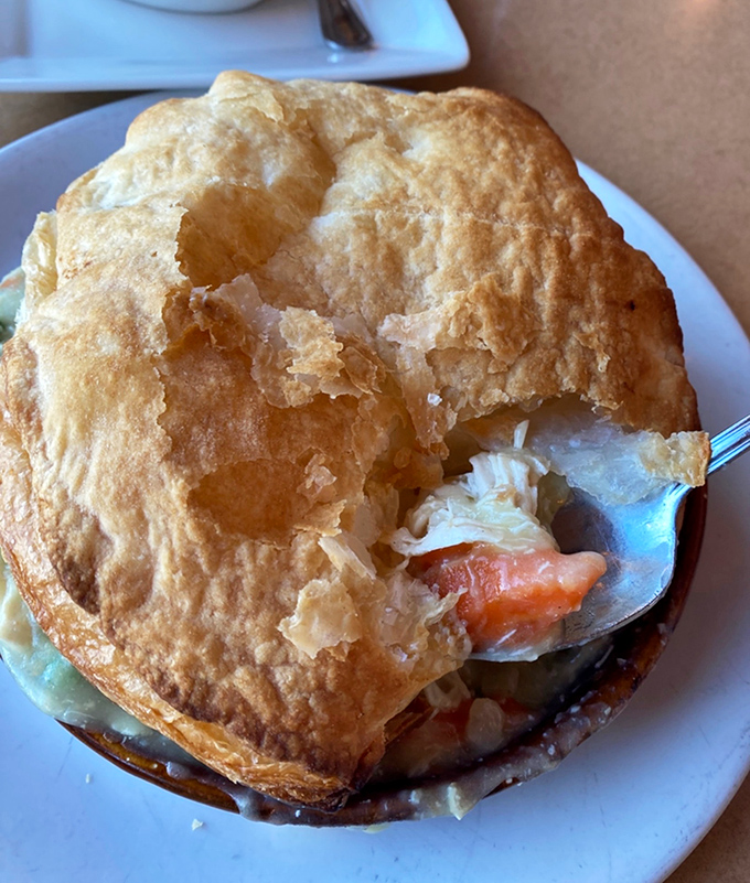 This chicken pot pie isn't just comfort food&mdash;it's a warm hug from your grandmother if your grandmother had a PhD in flaky crust technology.