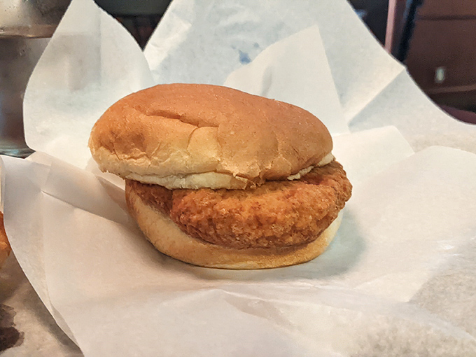Even the chicken sandwich knows its place in the hierarchy&mdash;a supporting actor that performs admirably when you're inexplicably not in the mood for burger brilliance.