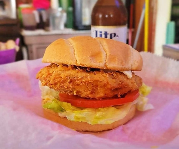 The chicken sandwich brings its A-game with golden perfection and no unnecessary frills. Proof that simple done right is culinary poetry.