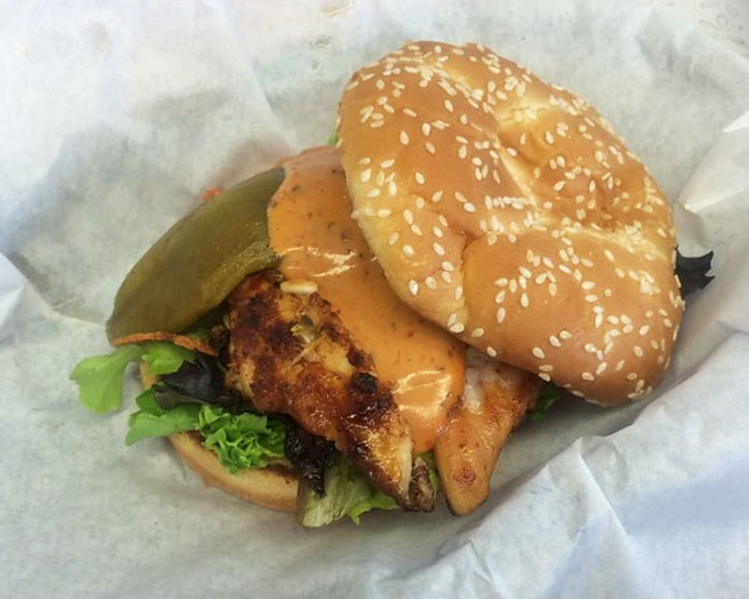 That golden chicken sandwich proves poultry deserves its moment in the spotlight at a burger institution.