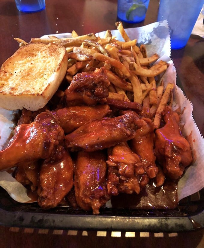 Wings that don't need a sporting event as an excuse to be devoured. That sauce glisten isn't food styling&mdash;it's nature's way of saying "eat me now."