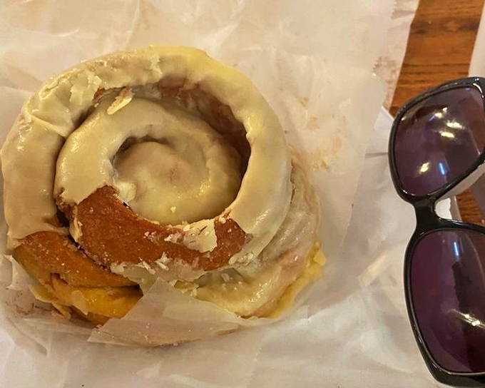 This isn't just a cinnamon roll&mdash;it's a spiral-bound love letter to butter, sugar, and spice that makes Monday mornings bearable again.