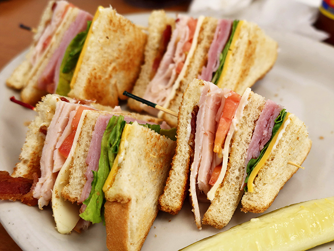 Layer upon glorious layer! This club sandwich doesn't need a fancy introduction&mdash;it lets the stack of fresh ingredients do all the talking.