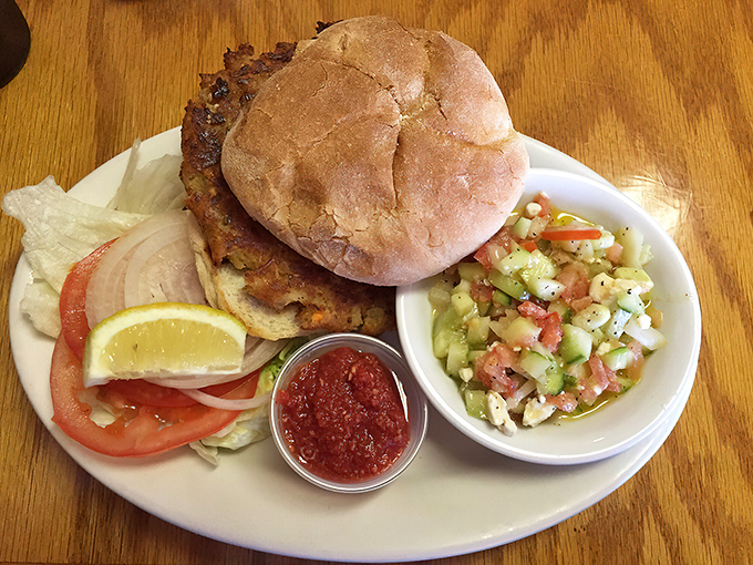 The Conch Burger brings the ocean to your table &ndash; a Keys specialty that makes you wonder why we don't all live where conch is considered breakfast food.