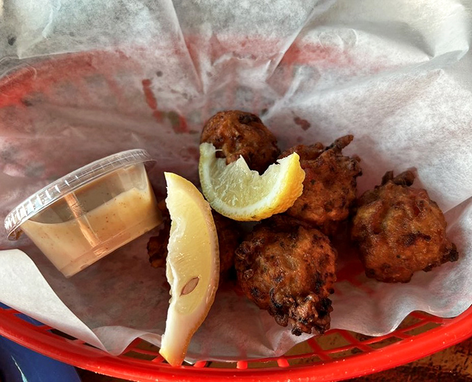 These golden conch fritters might be small in stature, but they deliver a mighty Caribbean punch that'll transport you straight to island time.
