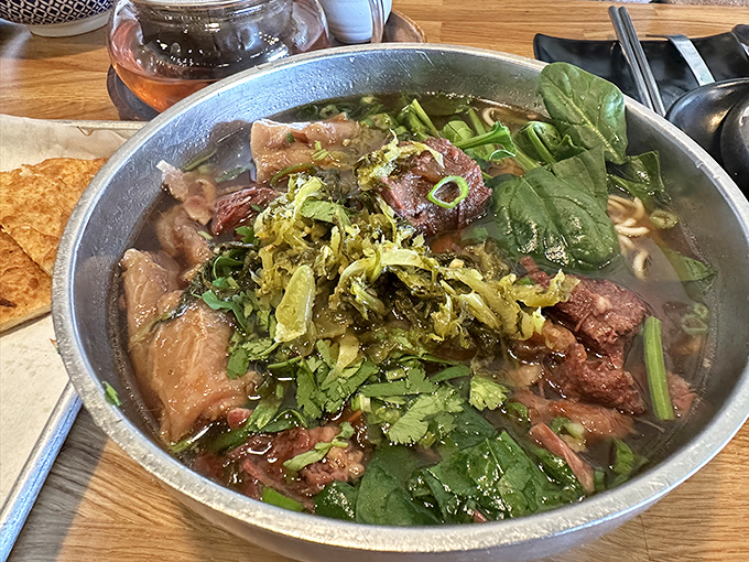A bowl of beef noodle soup so hearty and aromatic, it could heal both body and soul&mdash;Silicon Valley's ultimate comfort food.