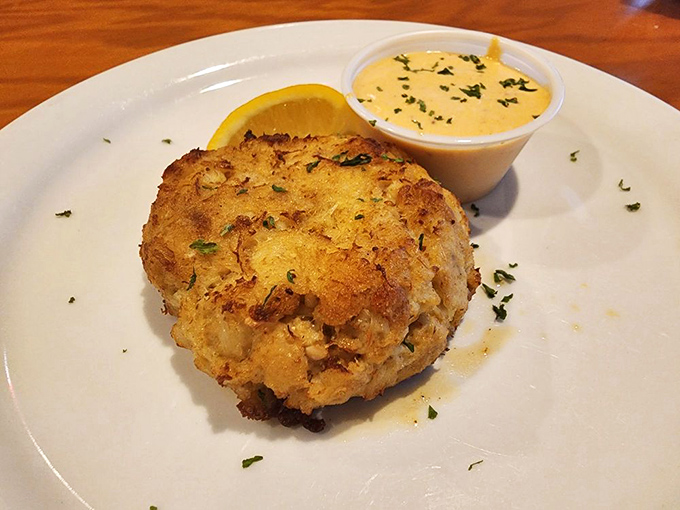 Golden-brown perfection meets the sea in this crab cake that's more crab than cake&mdash;exactly as the seafood gods intended.