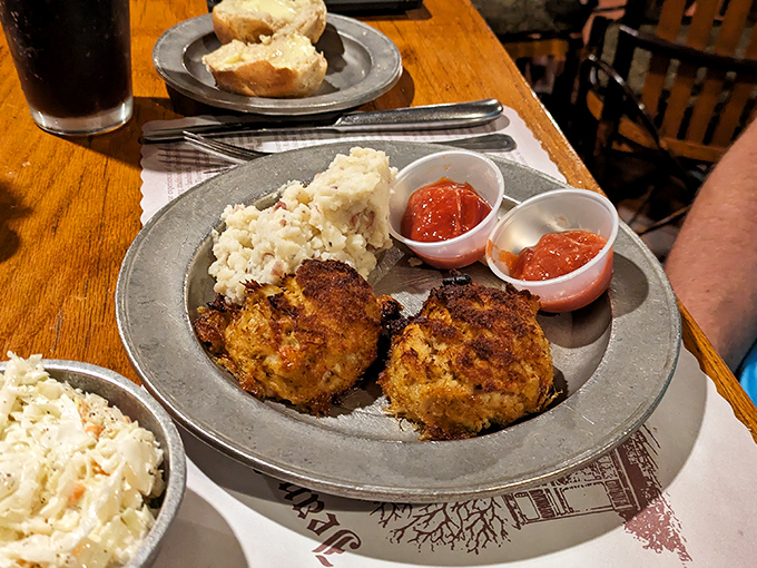 These crab cakes aren't just good, they're tell-your-friends-about-them-for-years good. Packed with crabmeat and light on filler&mdash;the way nature intended.
