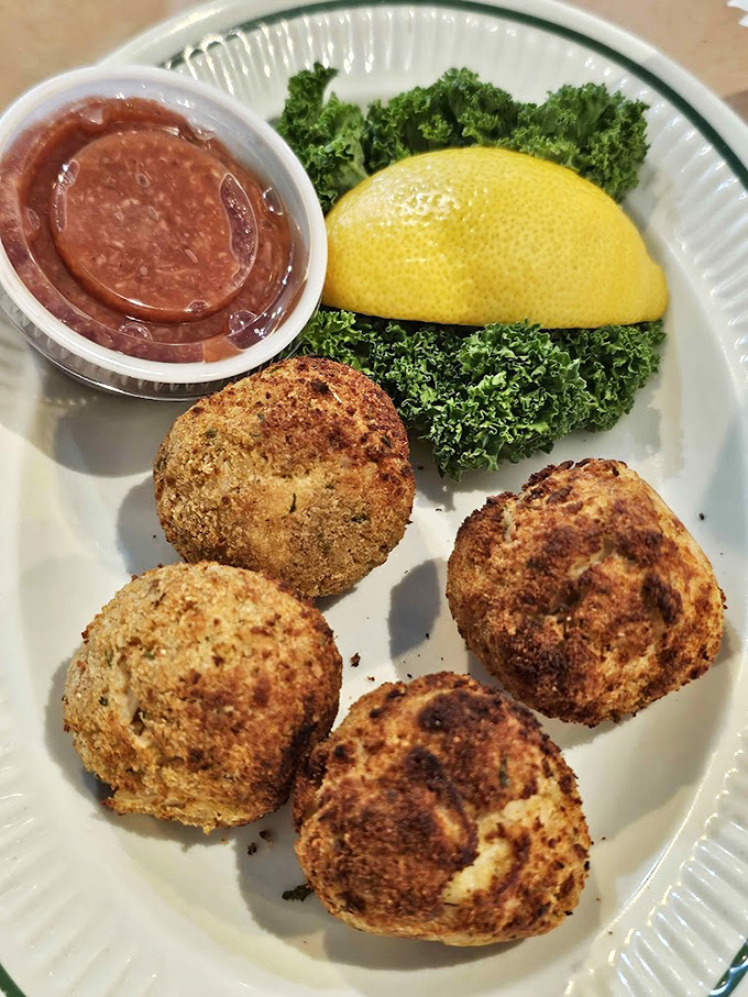 These golden-brown crab cakes are what dreams are made of&mdash;95% crab, 5% magic, 100% worth the trip.