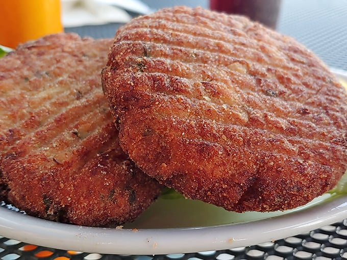 These crab cakes don't need fancy garnishes&mdash;they're the Meryl Streep of seafood, delivering an award-worthy performance all on their own.