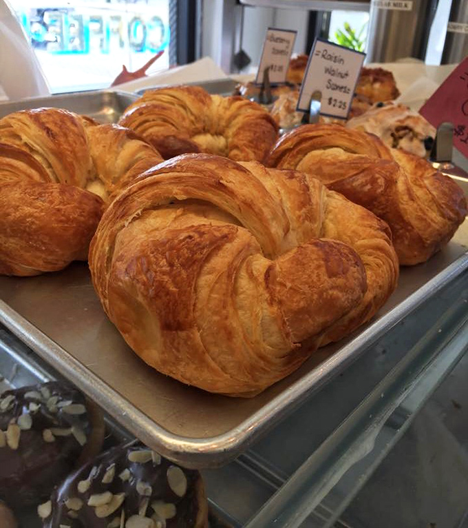 Flaky layers of buttery perfection—these croissants prove Primo's isn't just a one-trick pony in the pastry department.