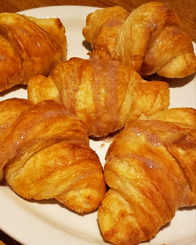 Golden, flaky croissants that would make a French baker nod in approval. Butter's greatest achievement might just be these heavenly crescents.