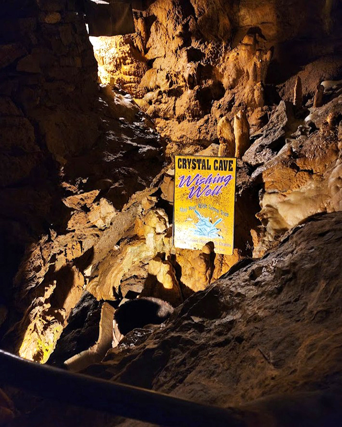 The "Wishing Well" formation reminds us that nature was creating Instagram-worthy spots long before smartphones existed.
