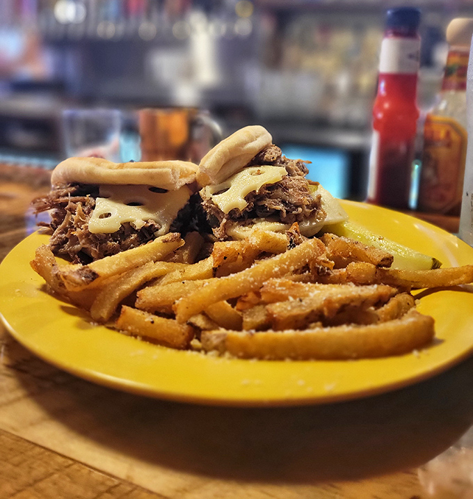 The Cuban Frankie isn't just a sandwich &ndash; it's a diplomatic mission bringing pulled pork, ham, and Swiss together in delicious harmony.