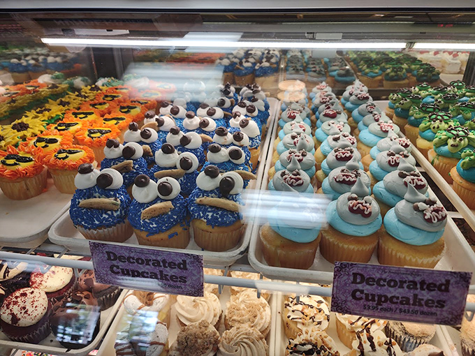 Cupcake diplomacy at its finest. If world leaders negotiated over these frosted beauties, we'd have peace treaties signed before the sugar rush hit.